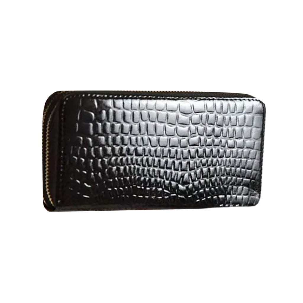 PURSE LONG WITH CARRY HANDLE BLACK – NIKKI'S The Gift Shop