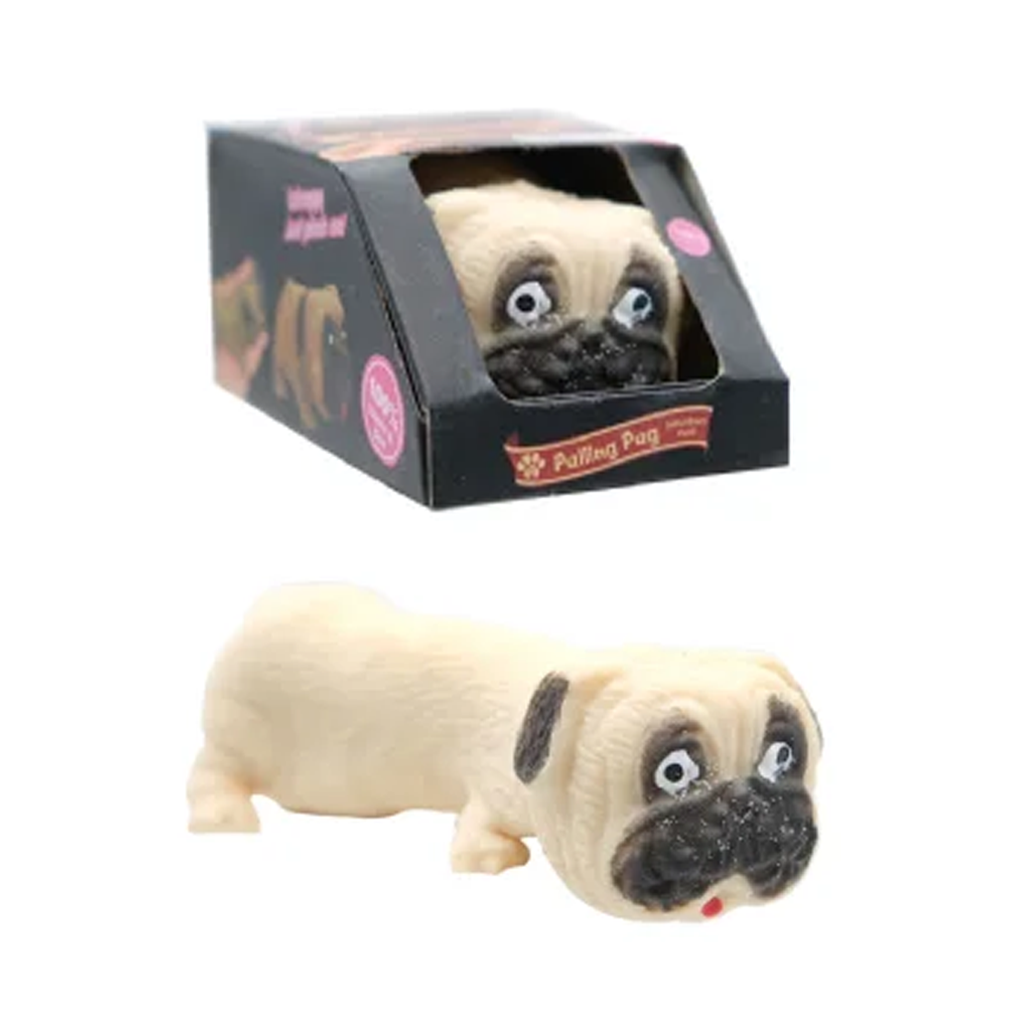 SQUISHY STRETCHY PUG ASSORTED – NIKKI'S The Gift Shop