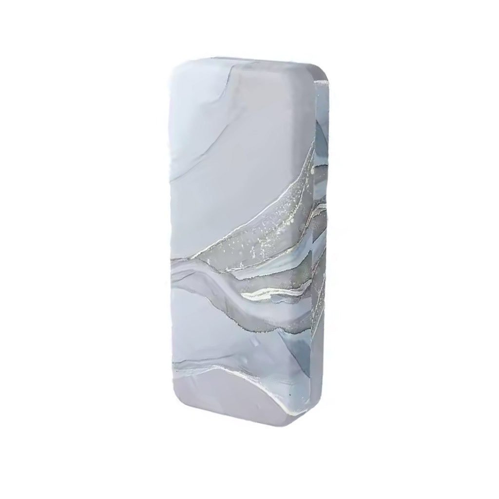 GLASSES CASE HARD SQUARE STONE AND GREY MARBLE – NIKKI'S The Gift Shop