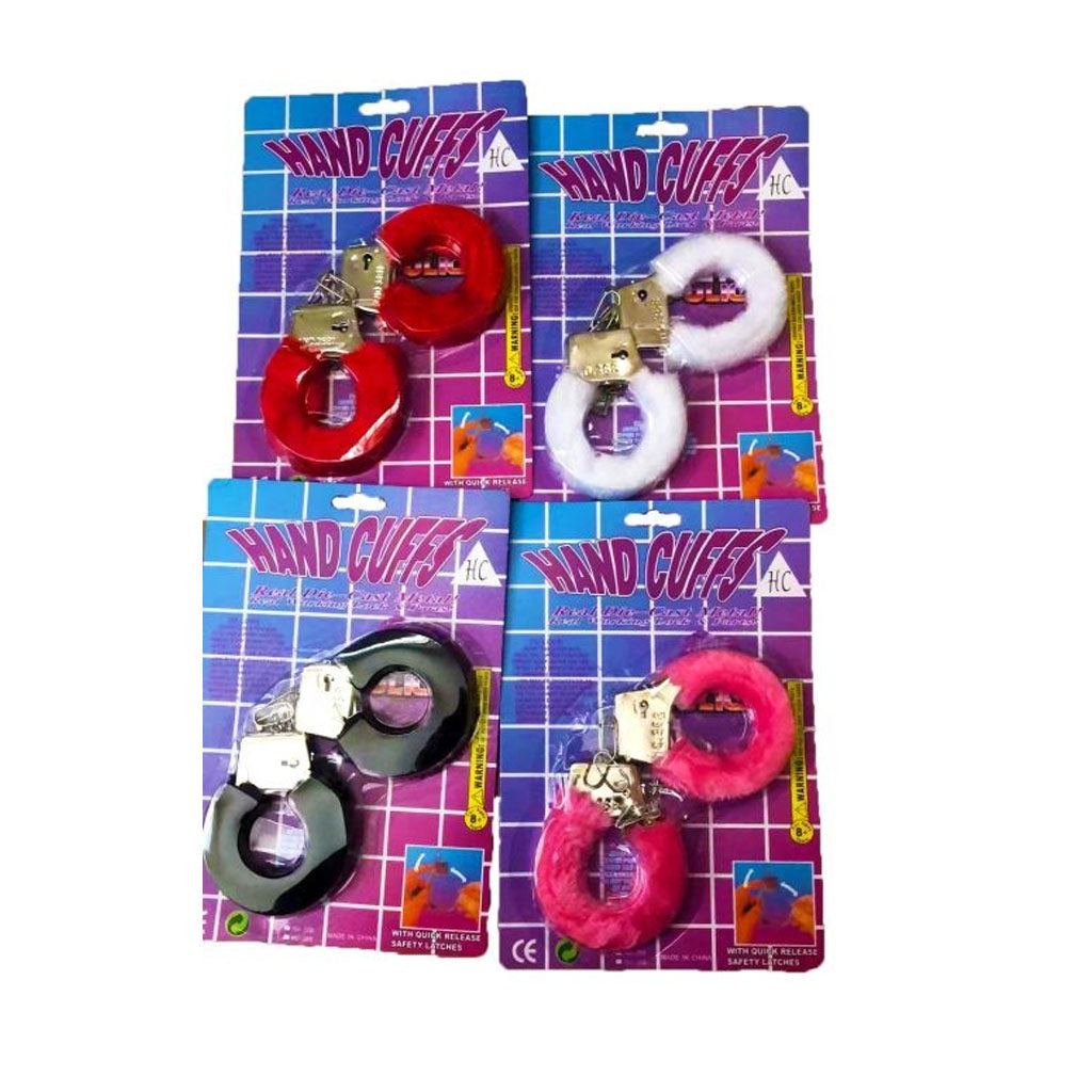 HAND CUFFS FLUFFY AND FUN – NIKKI'S The Gift Shop
